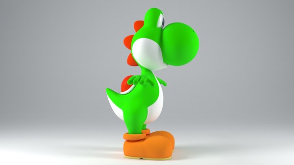 modelo 3d Personaje de Yoshi aparejado - TurboSquid 1511073