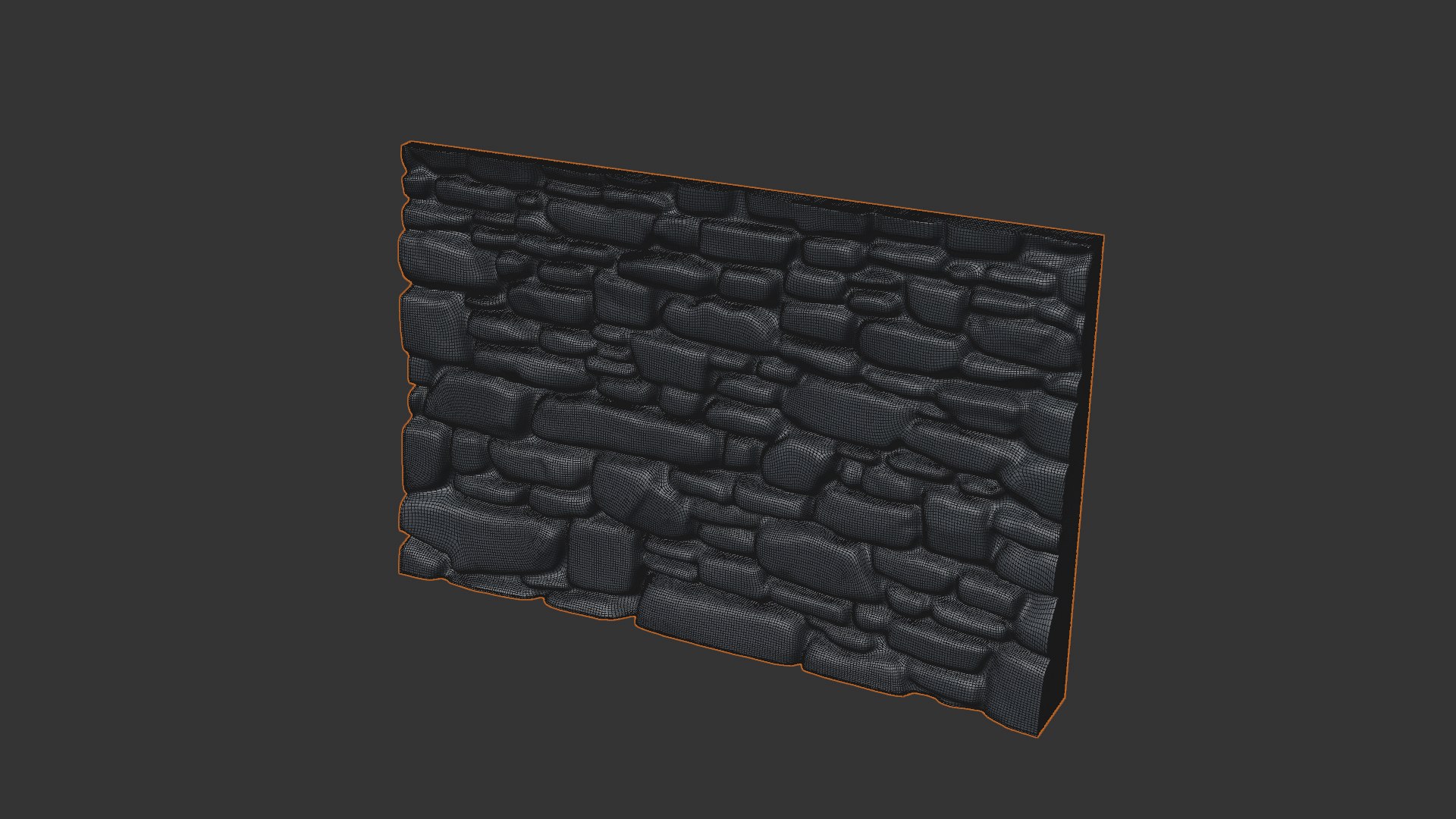 Stone Wall No2 3D Model - TurboSquid 2286189