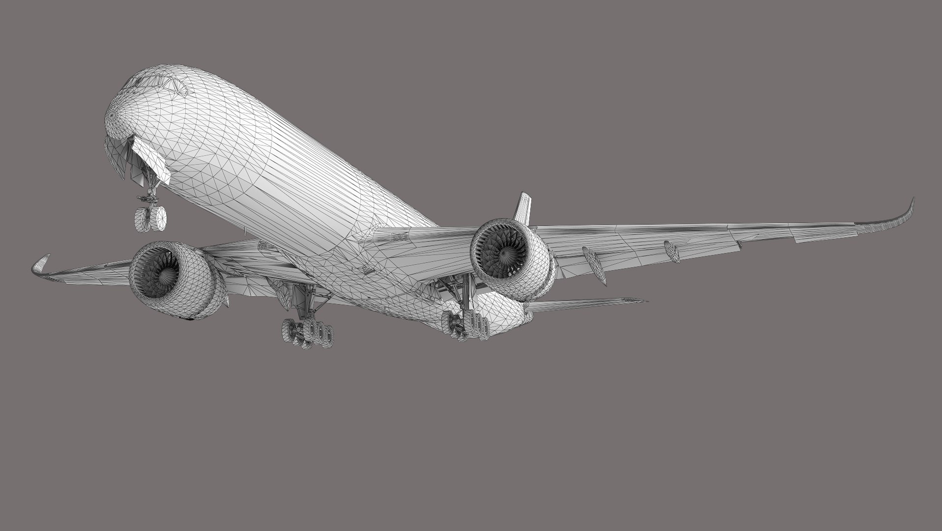 3D Airbus A350 - Animated - TurboSquid 2146243