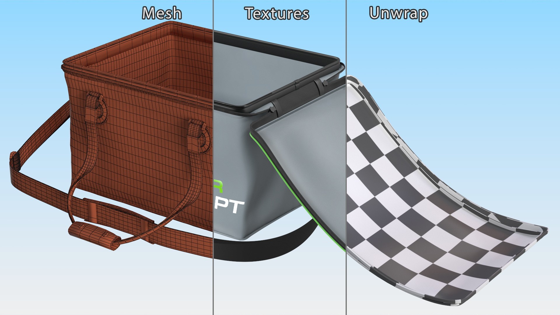 Thermal Angler Bag Feeder Concept Open 3D model - TurboSquid 2153042