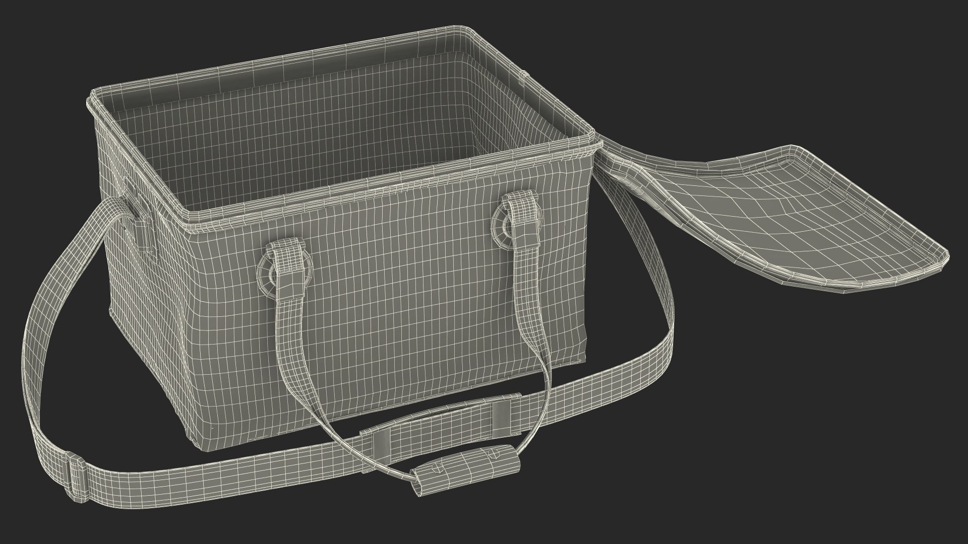 Thermal Angler Bag Feeder Concept Open 3D model - TurboSquid 2153042