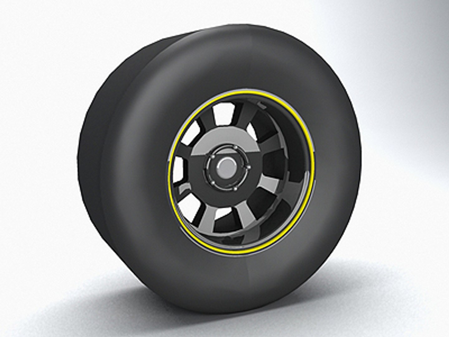 3ds max nascar tire rim standard