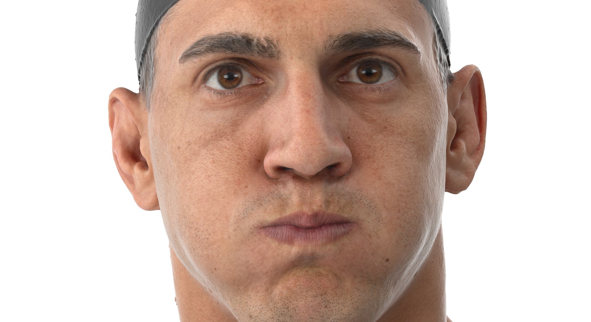 Mike Human Head Pose 3D Model - TurboSquid 1620372