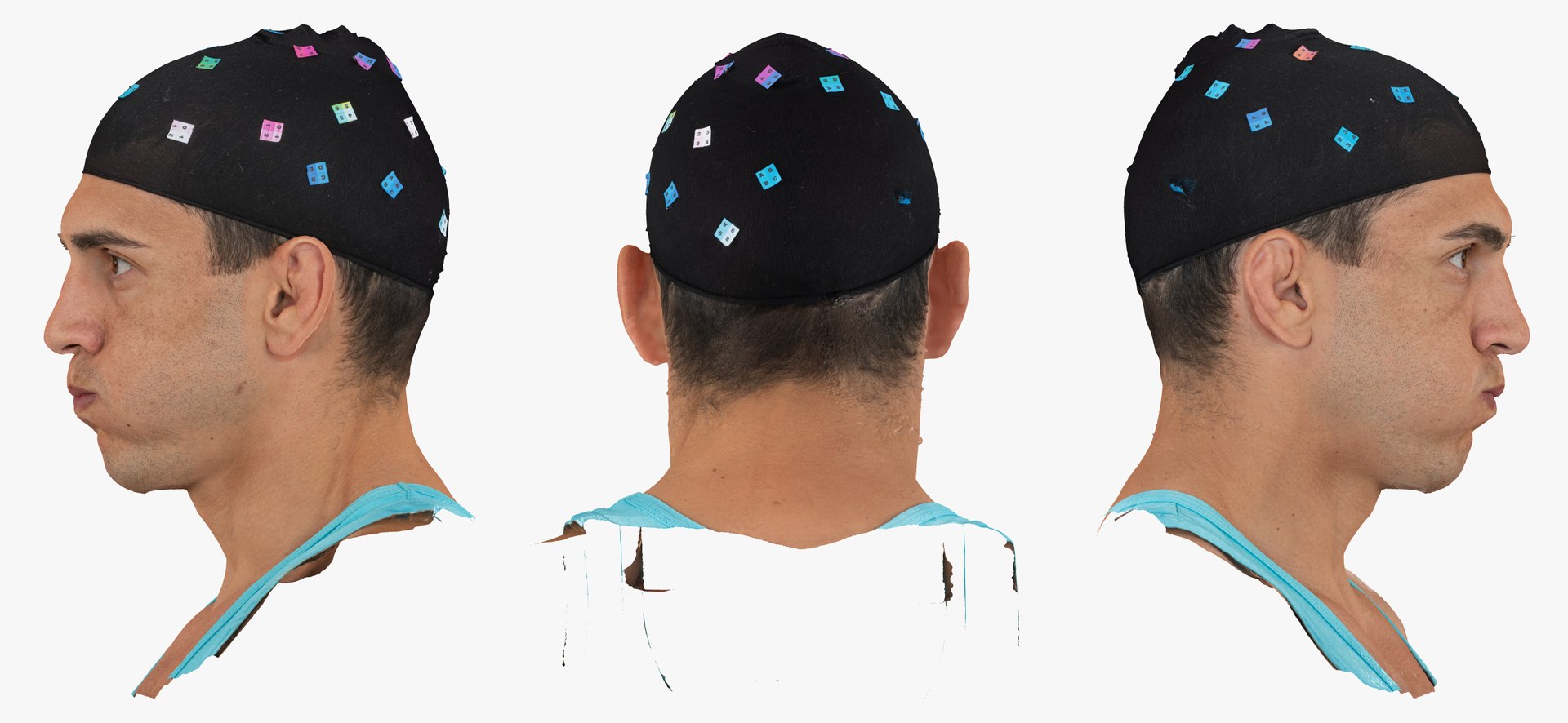 Mike Human Head Pose 3D Model - TurboSquid 1620372