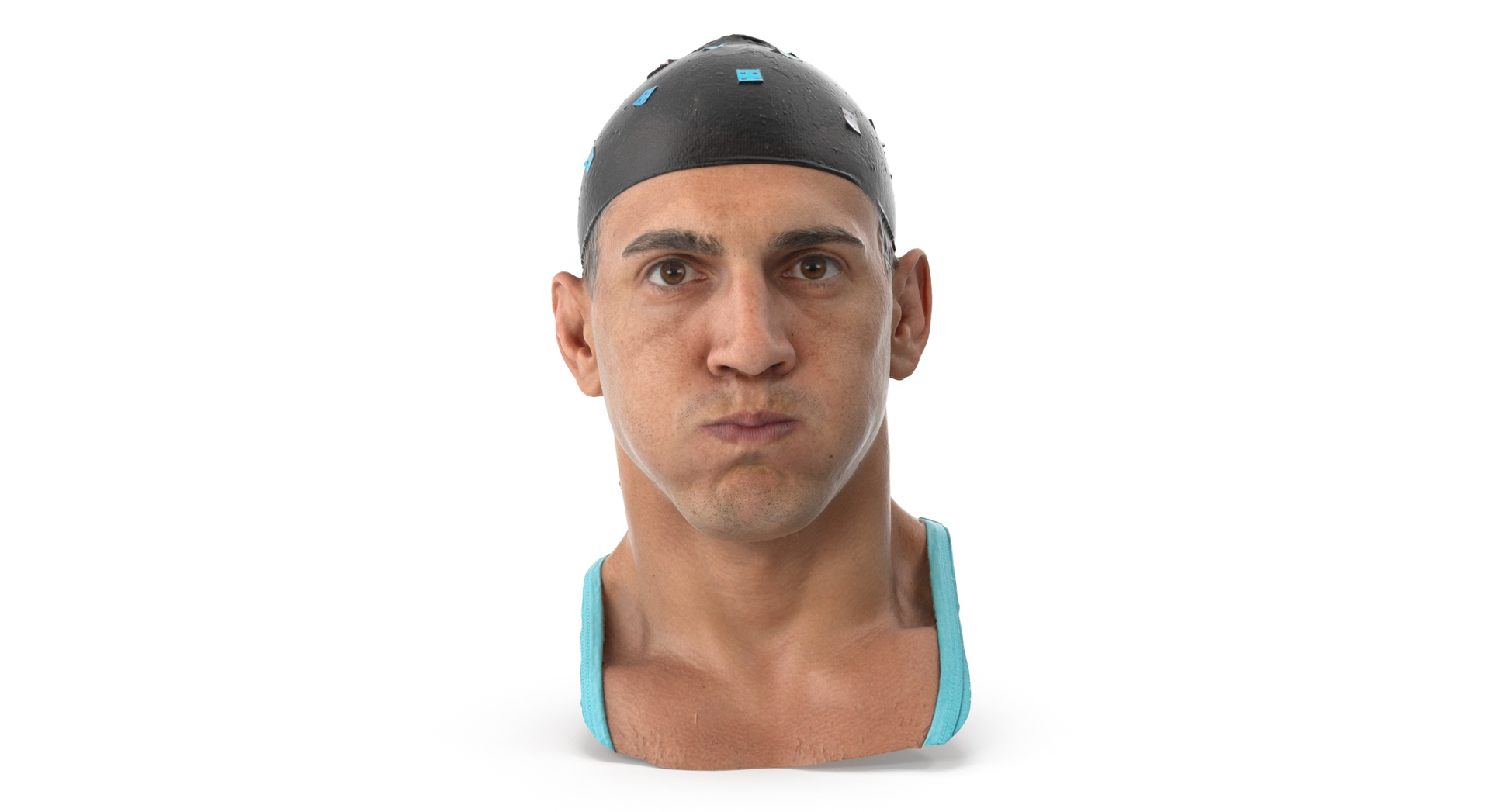 Mike Human Head Pose 3D Model - TurboSquid 1620372