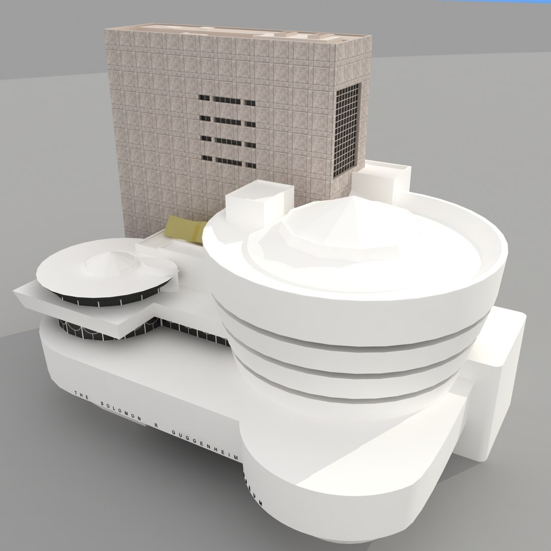 Guggenheim Museum 3d Model