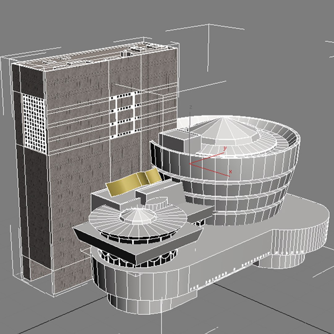 Guggenheim Museum 3d Model