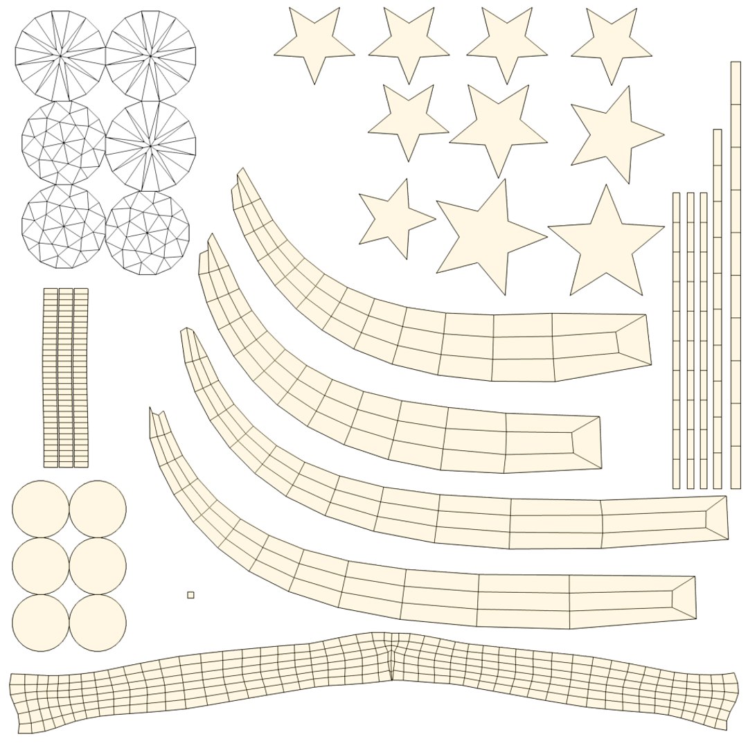 3D Ear Cuffs Stars Model - TurboSquid 1817020