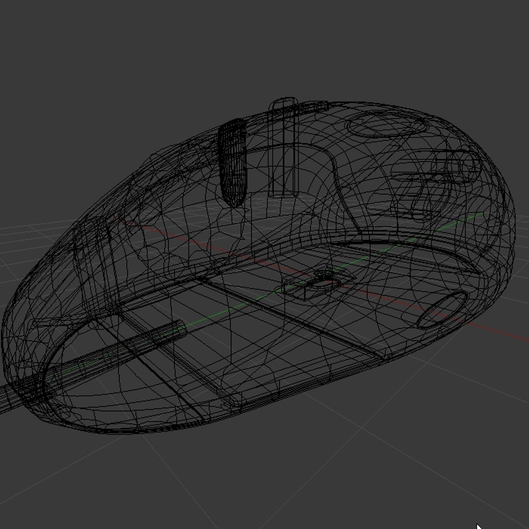 3d Model Of Logitech G400