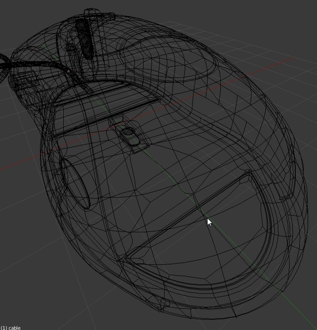 3d Model Of Logitech G400