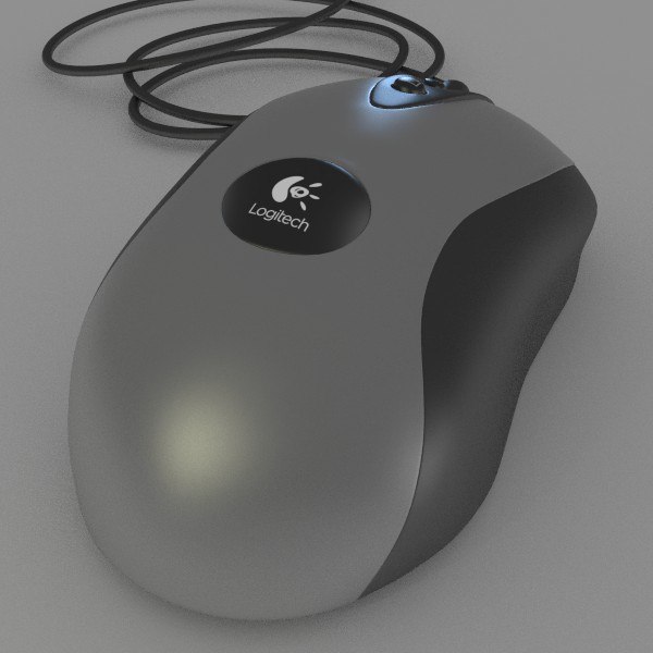 3d model of logitech g400