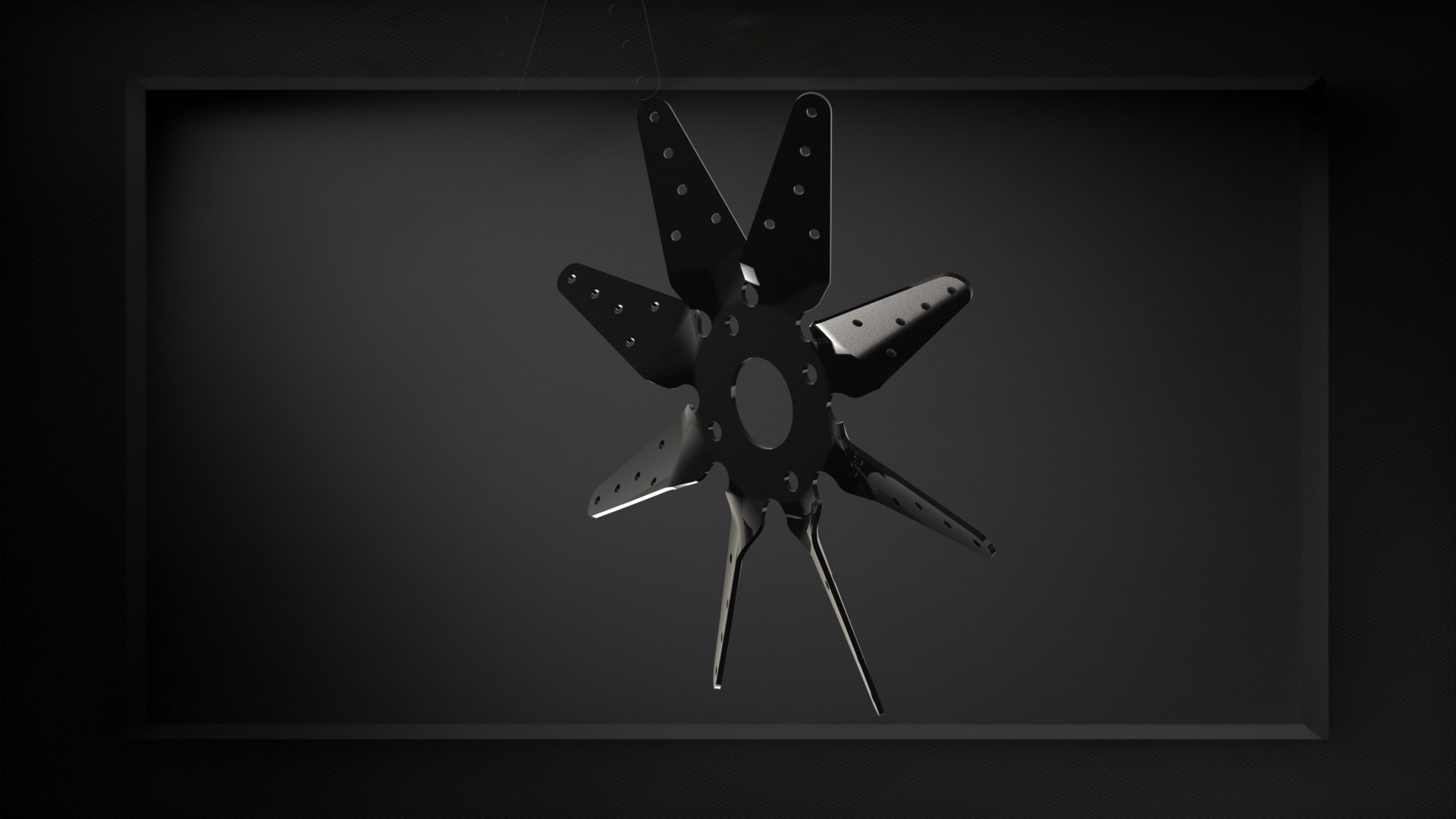 3D Crosspiece Fan - TurboSquid 2356184