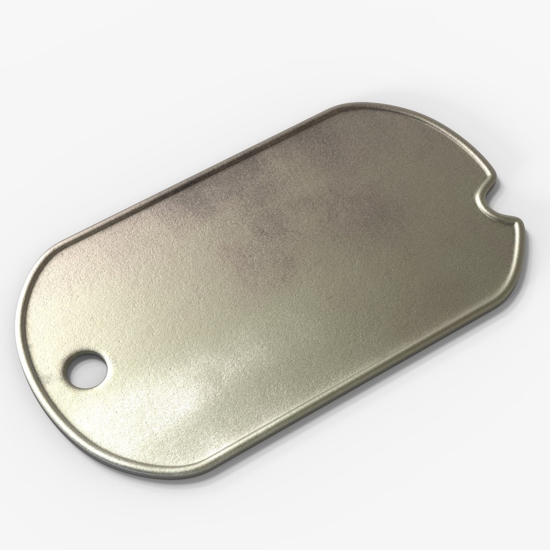 3D Dog Tag | 1147413 | TurboSquid