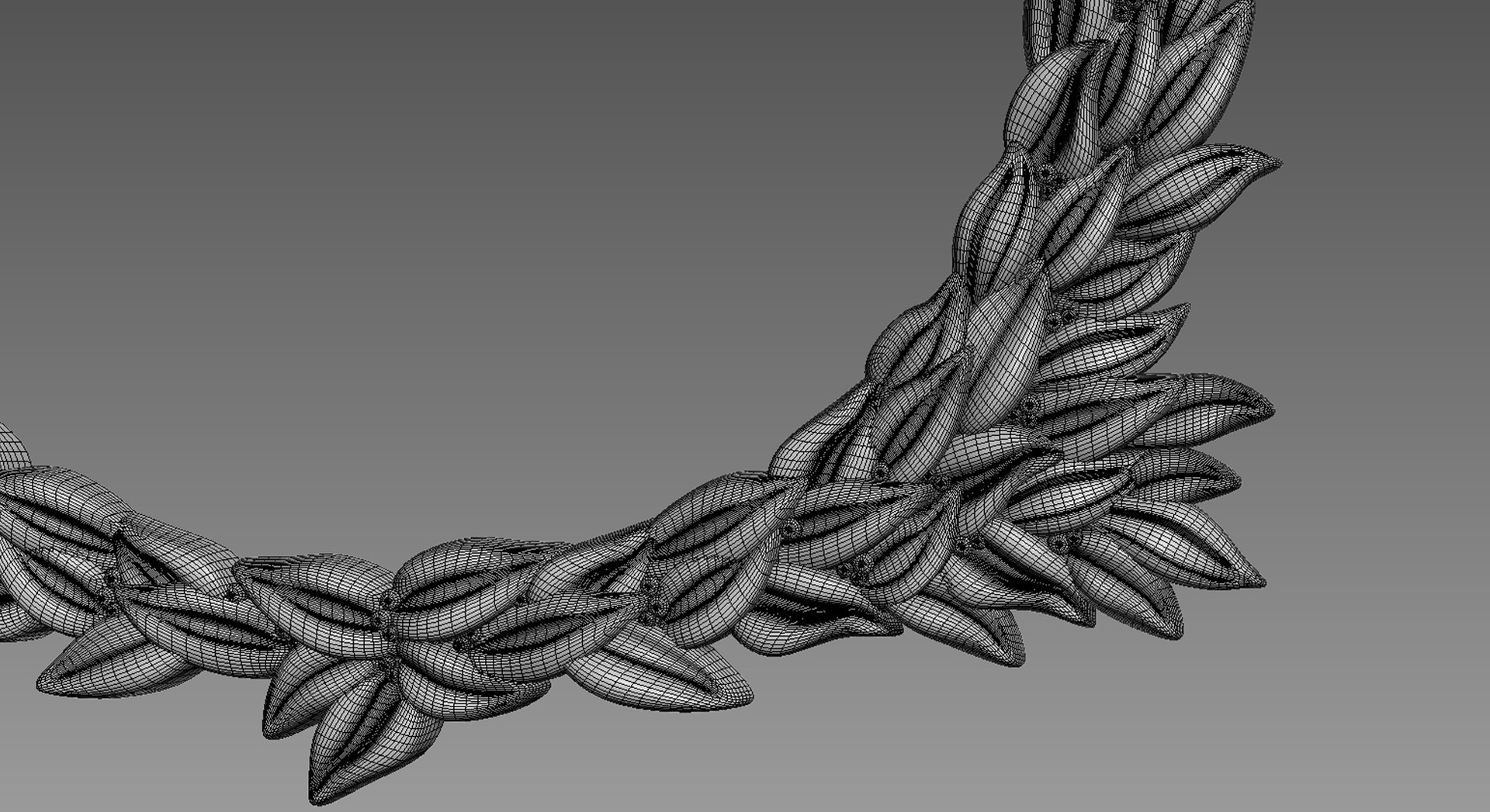 Frame Leaves 3D Model - TurboSquid 2126566