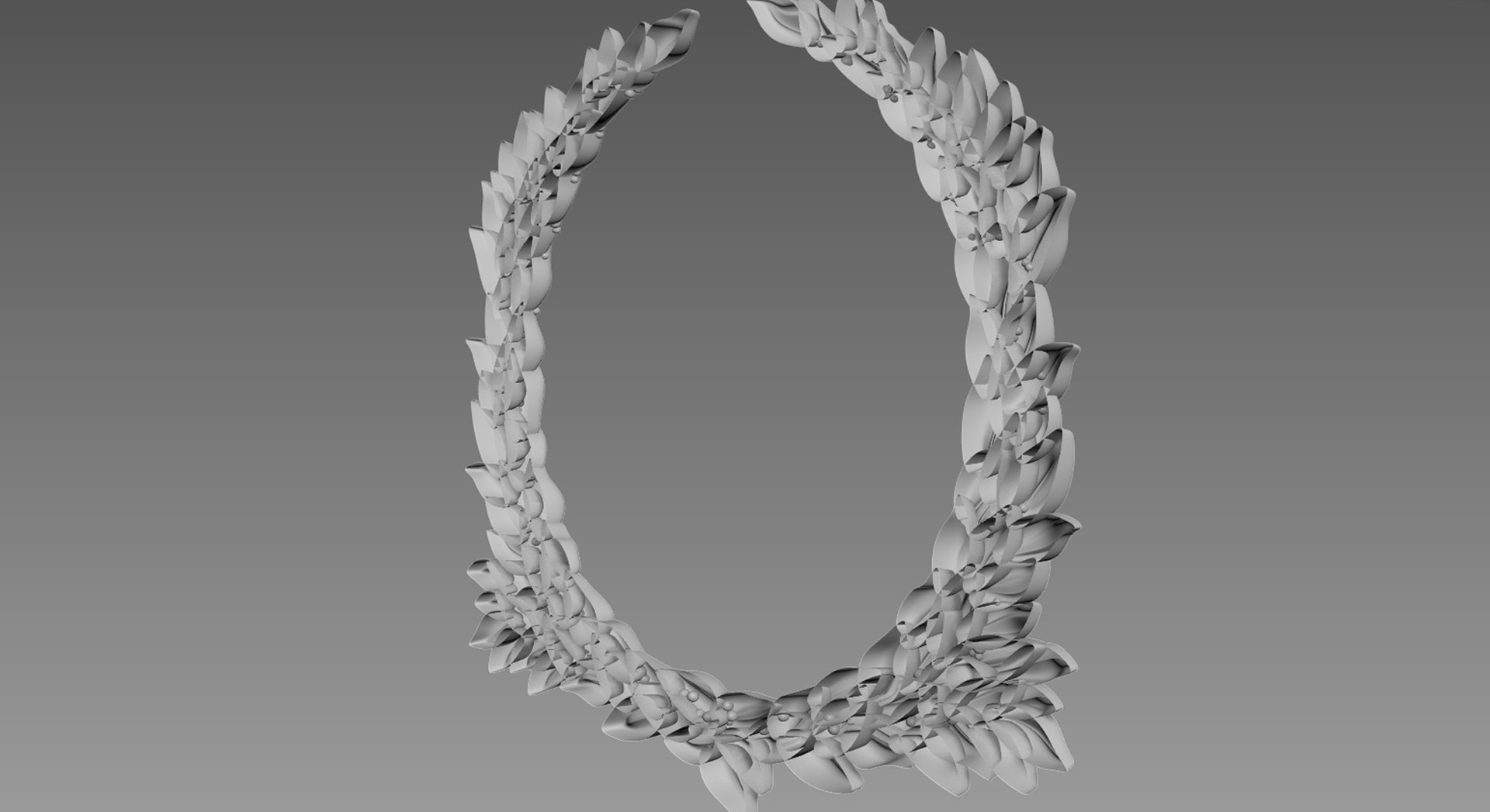 Frame Leaves 3D Model - TurboSquid 2126566