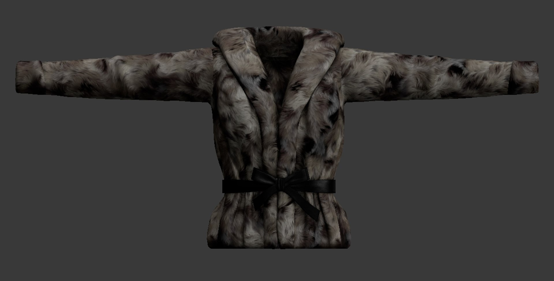 3d Jacket Fur Model