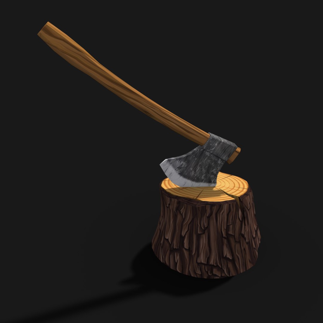 Ax Log 3d Model