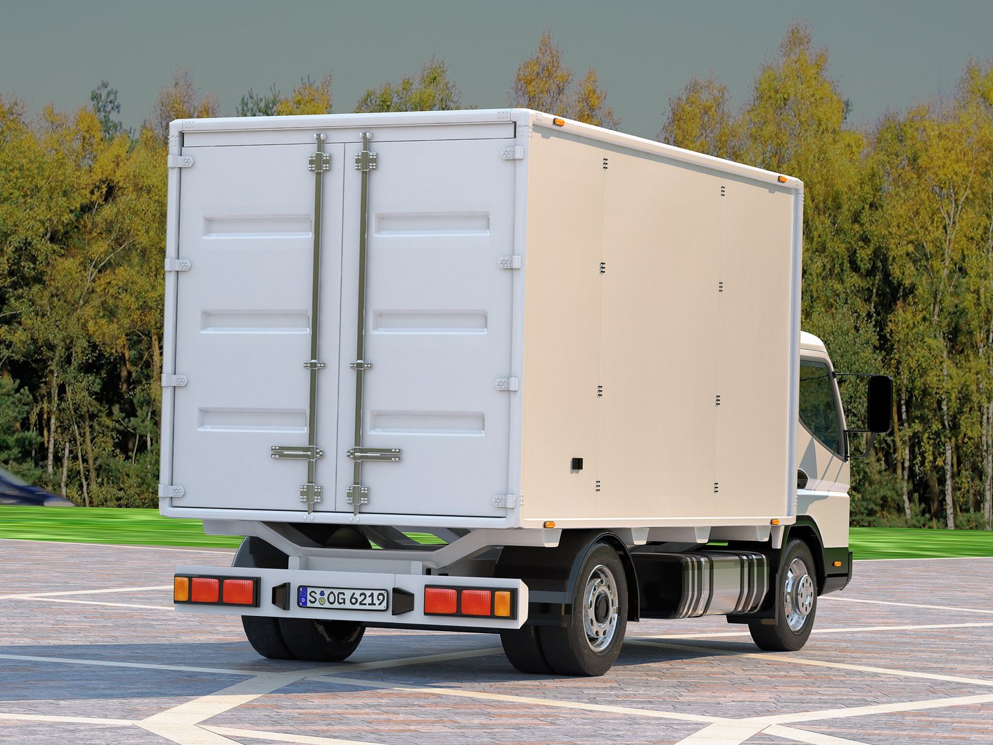 3D Modern Van Model - TurboSquid 1977266