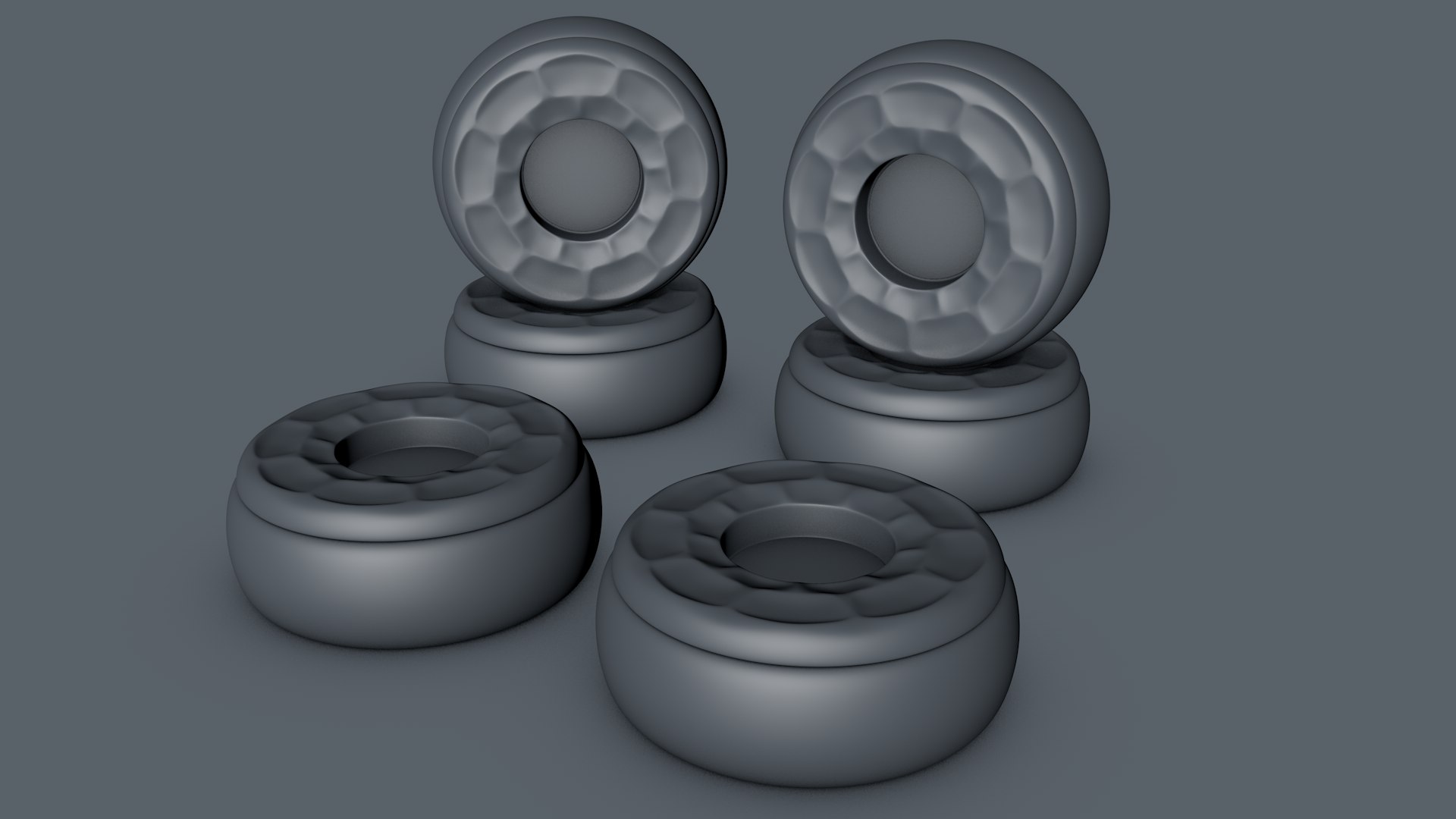 Shuffleboard Puck Model - TurboSquid 2256489