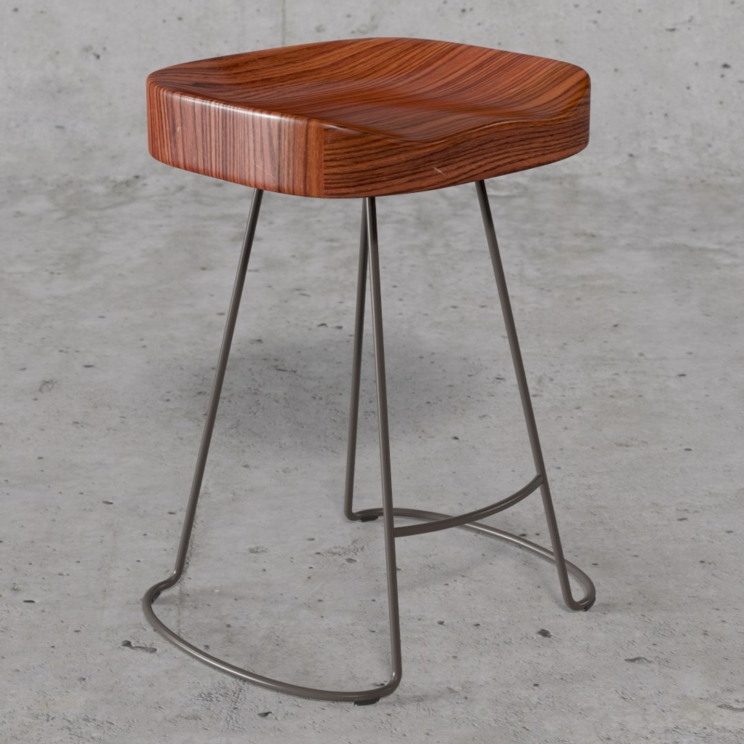 Free Stool Roger Cosmo 3d Model