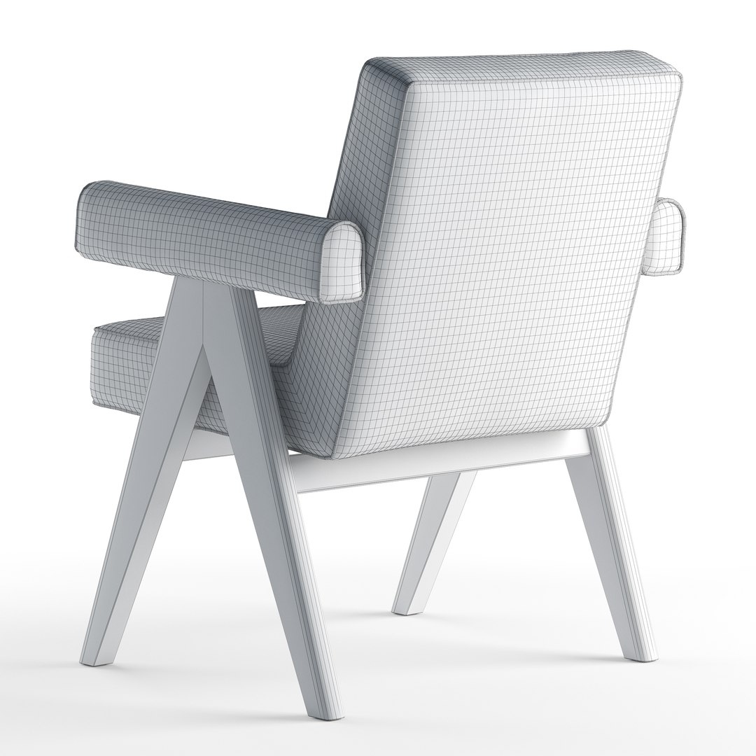 Committee Dinning Chair 02 3D Model - TurboSquid 2028174