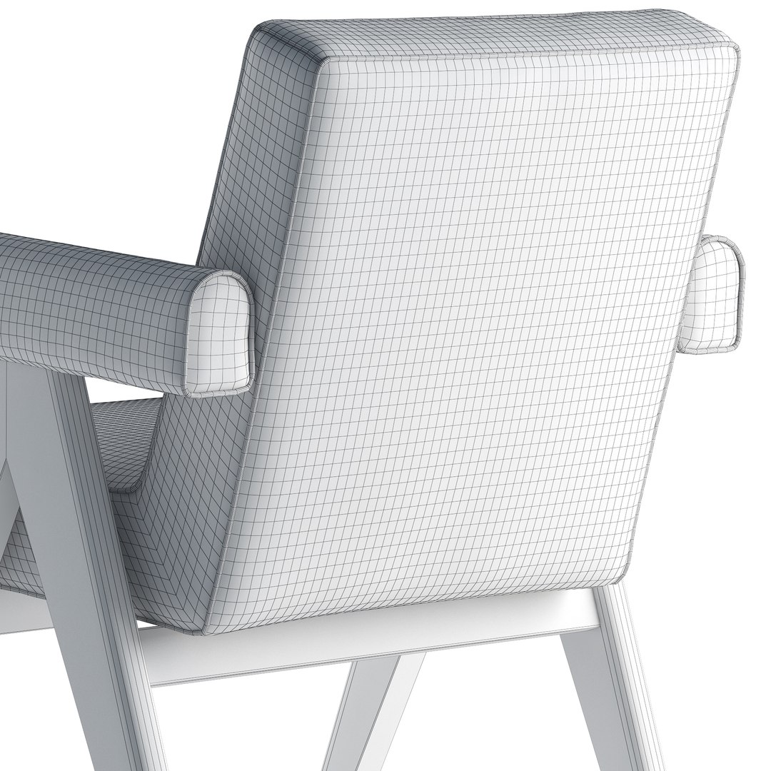 Committee Dinning Chair 02 3D Model - TurboSquid 2028174