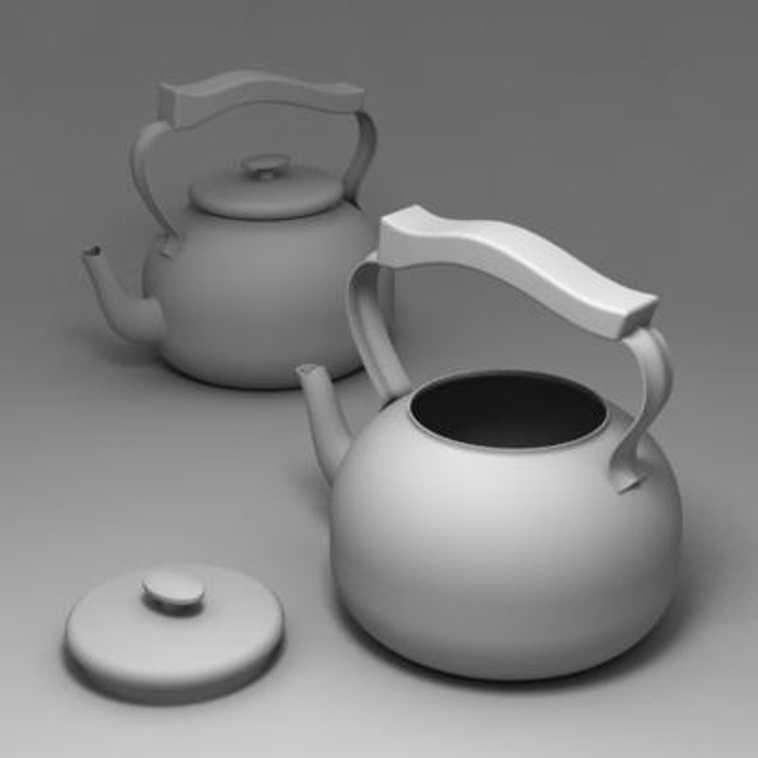 3d model tea maker
