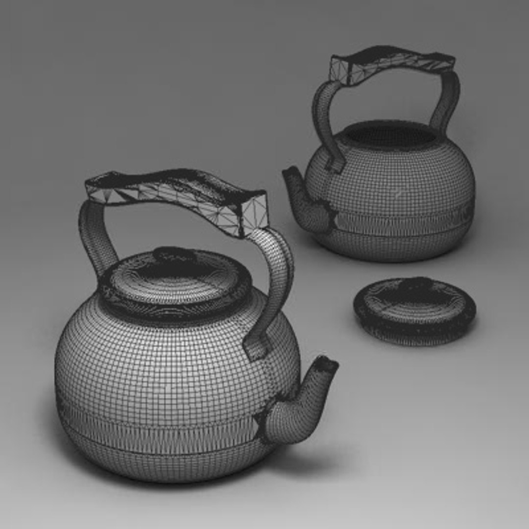 3d model tea maker