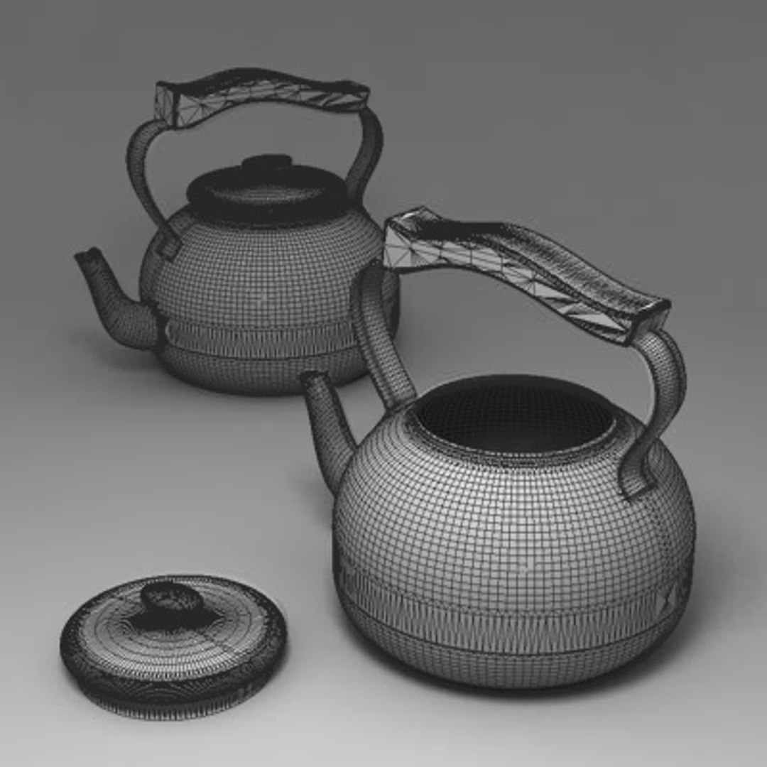 3d model tea maker