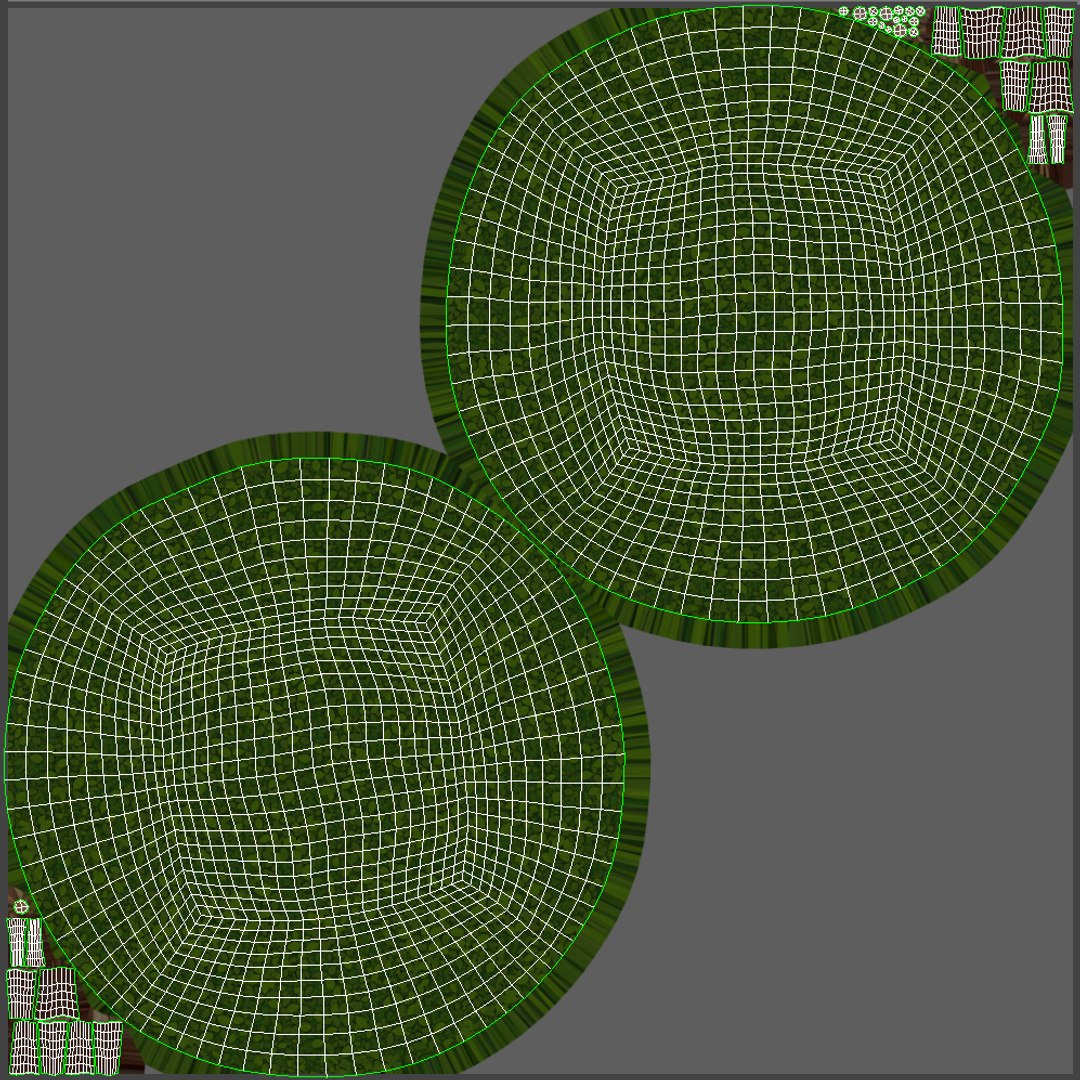 3D Stylized Sphere Bush V3 Model - TurboSquid 2091765