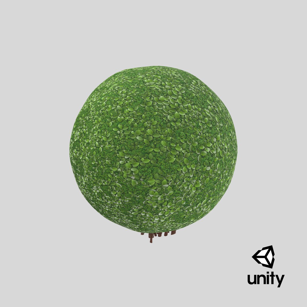 3D Stylized Sphere Bush V3 model - TurboSquid 2091765