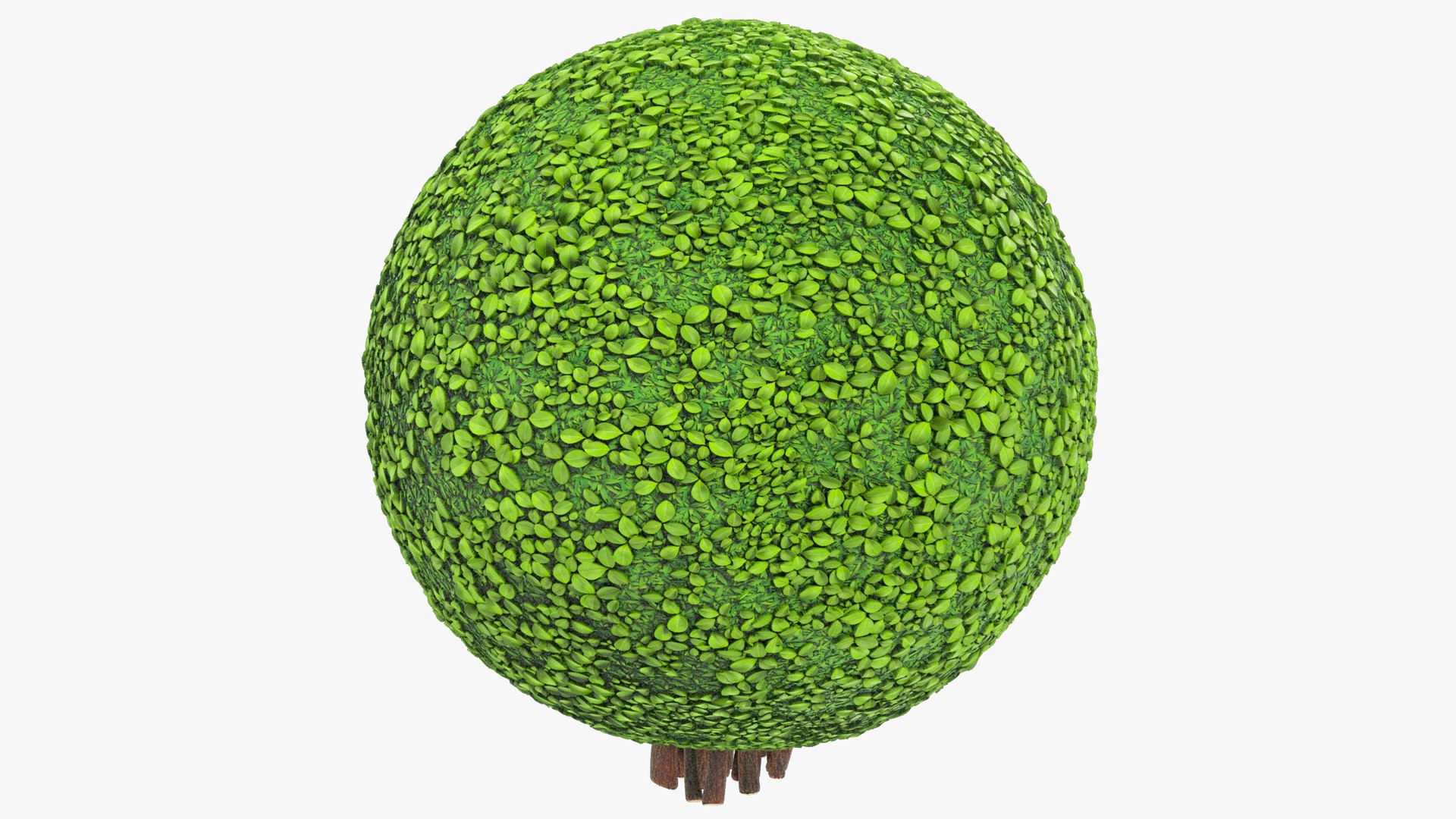 3D Stylized Sphere Bush V3 Model - TurboSquid 2091765