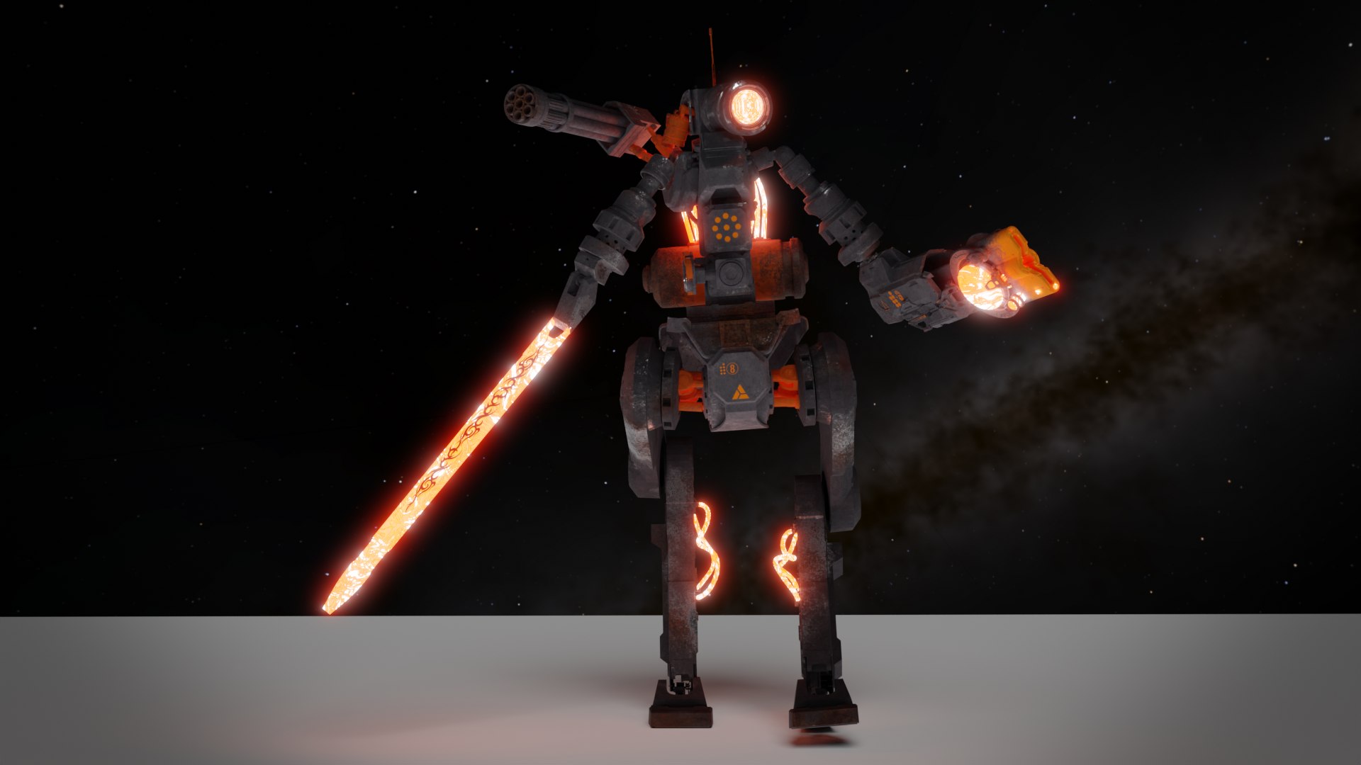 3D War Robot - TurboSquid 2200691