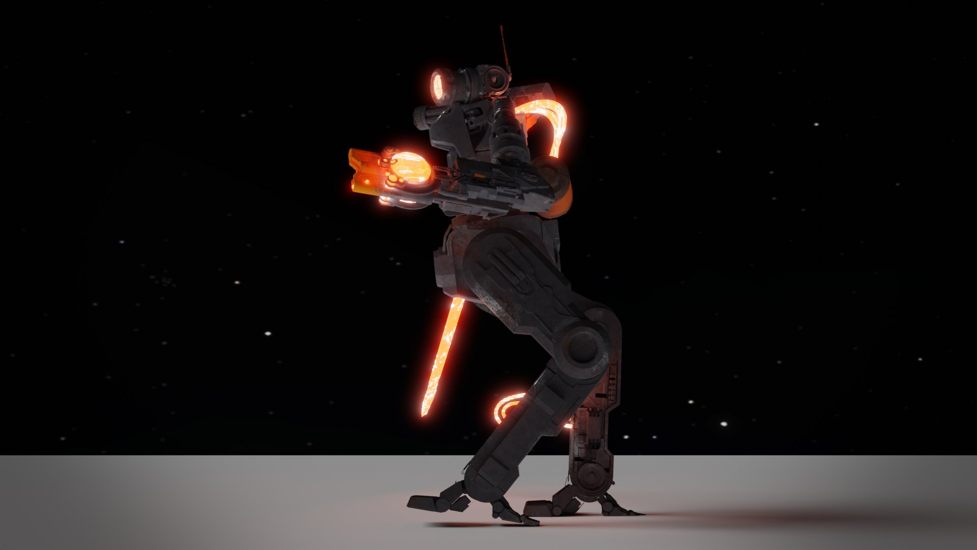 3D War Robot - TurboSquid 2200691