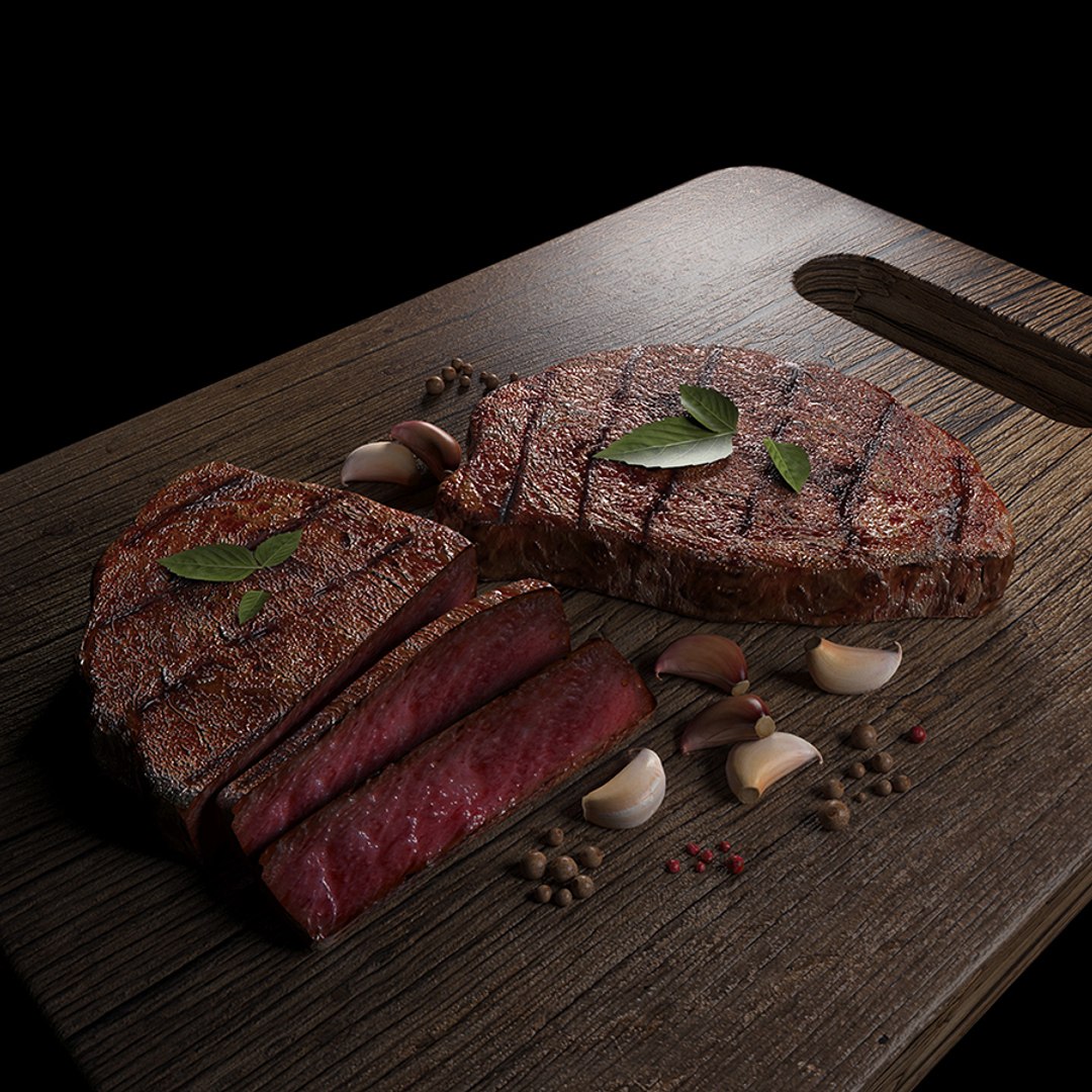 3d Max Tasty Steak