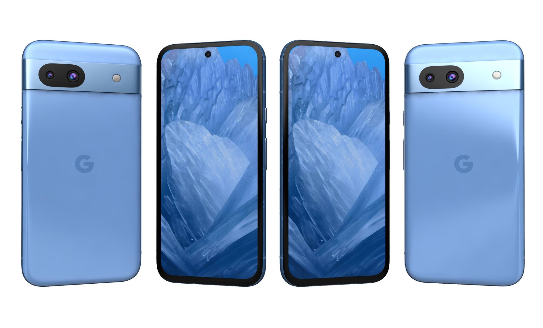 3D Model Google Pixel 8a All Colors - TurboSquid 2227140