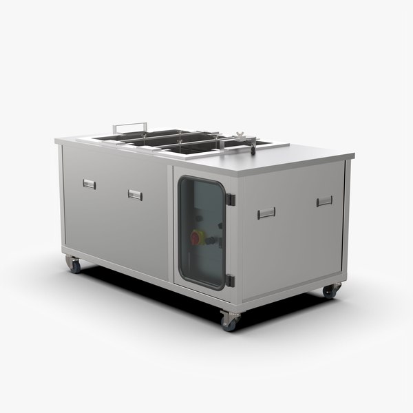3D model Tank Electrolytic Ultrasonic Cleaner - TurboSquid 2009369