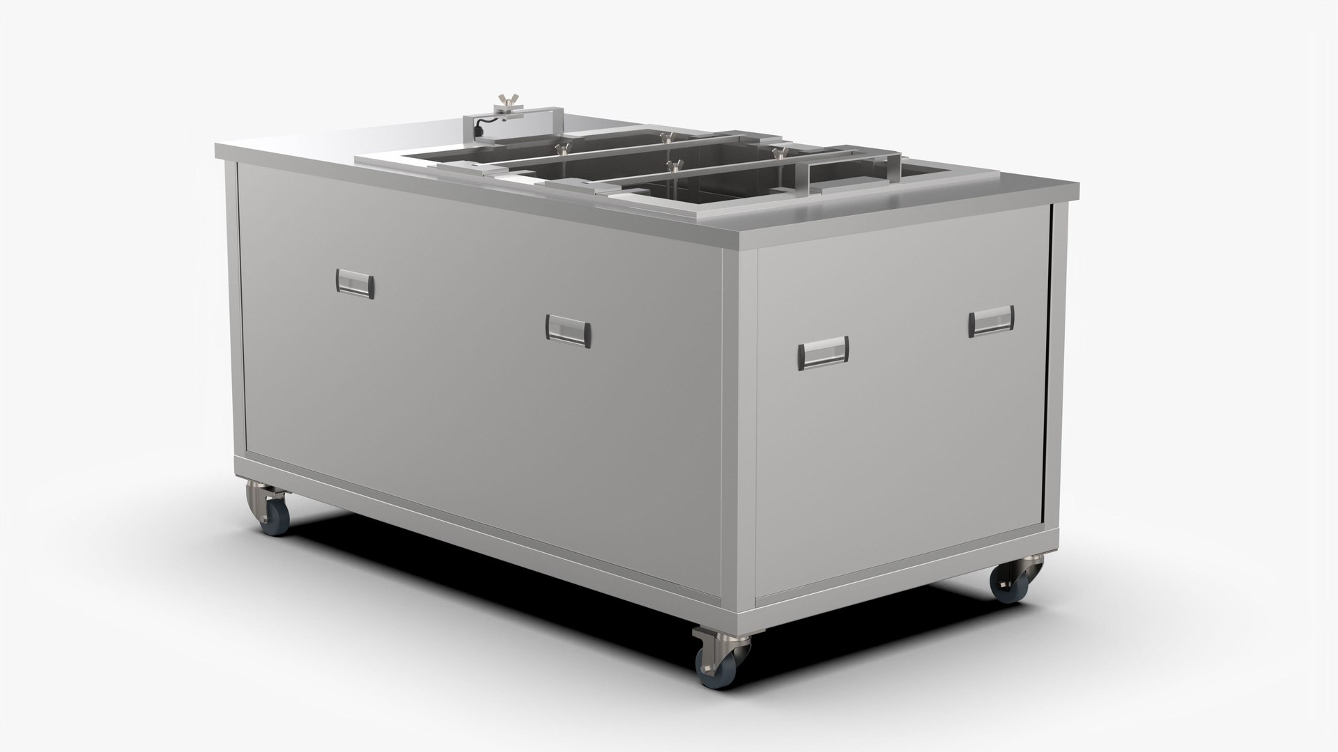 3D Model Tank Electrolytic Ultrasonic Cleaner - TurboSquid 2009369