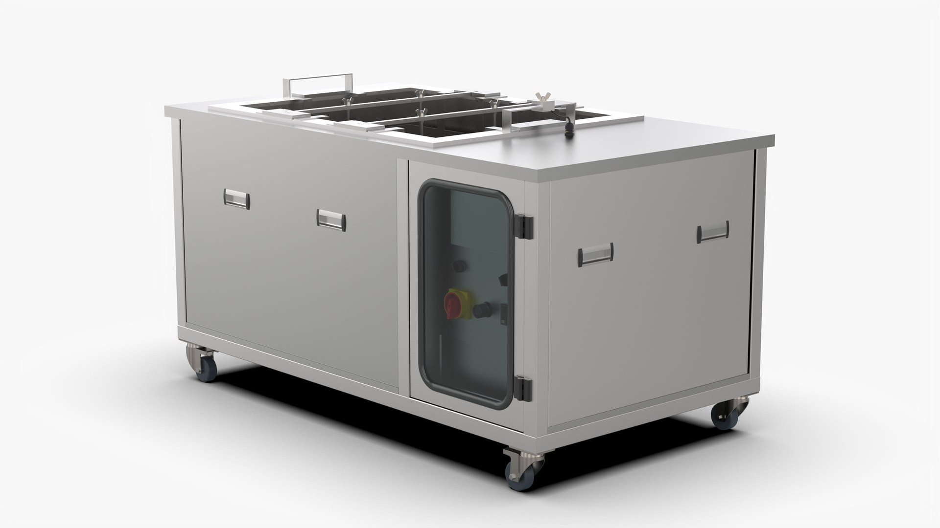 3D Model Tank Electrolytic Ultrasonic Cleaner - TurboSquid 2009369