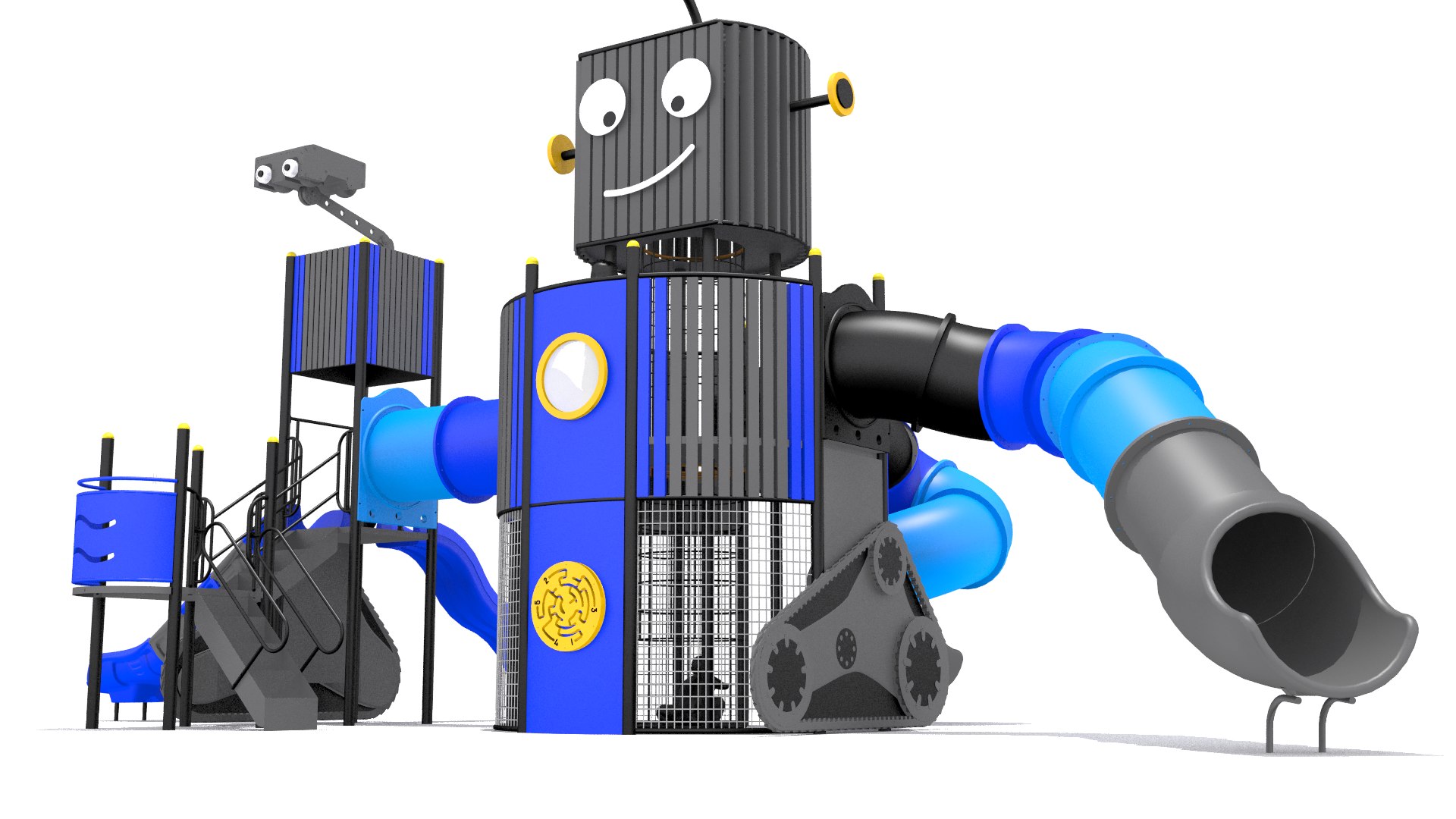 Robot Playground 3D Model - TurboSquid 1779210