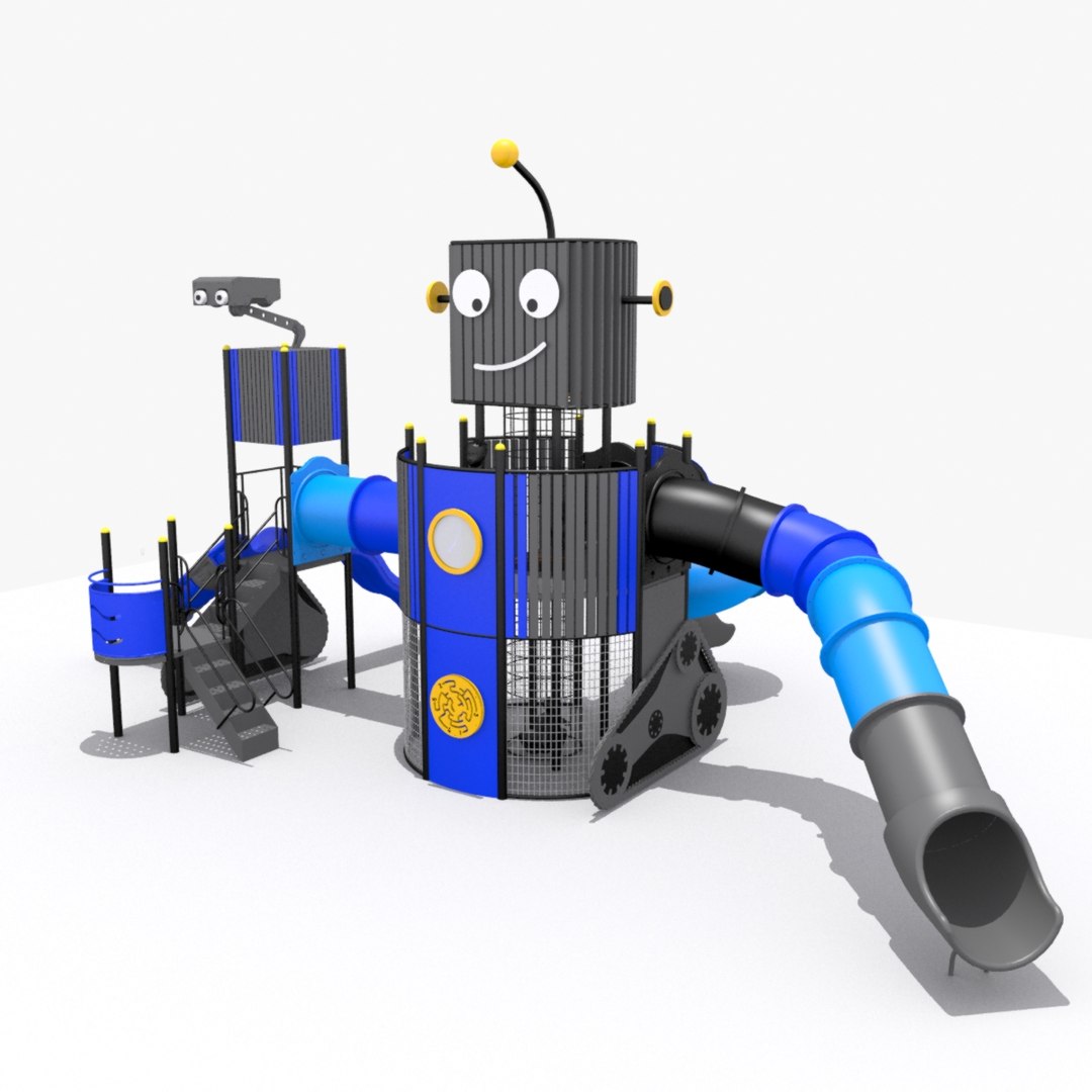 Robot Playground 3D model - TurboSquid 1779210