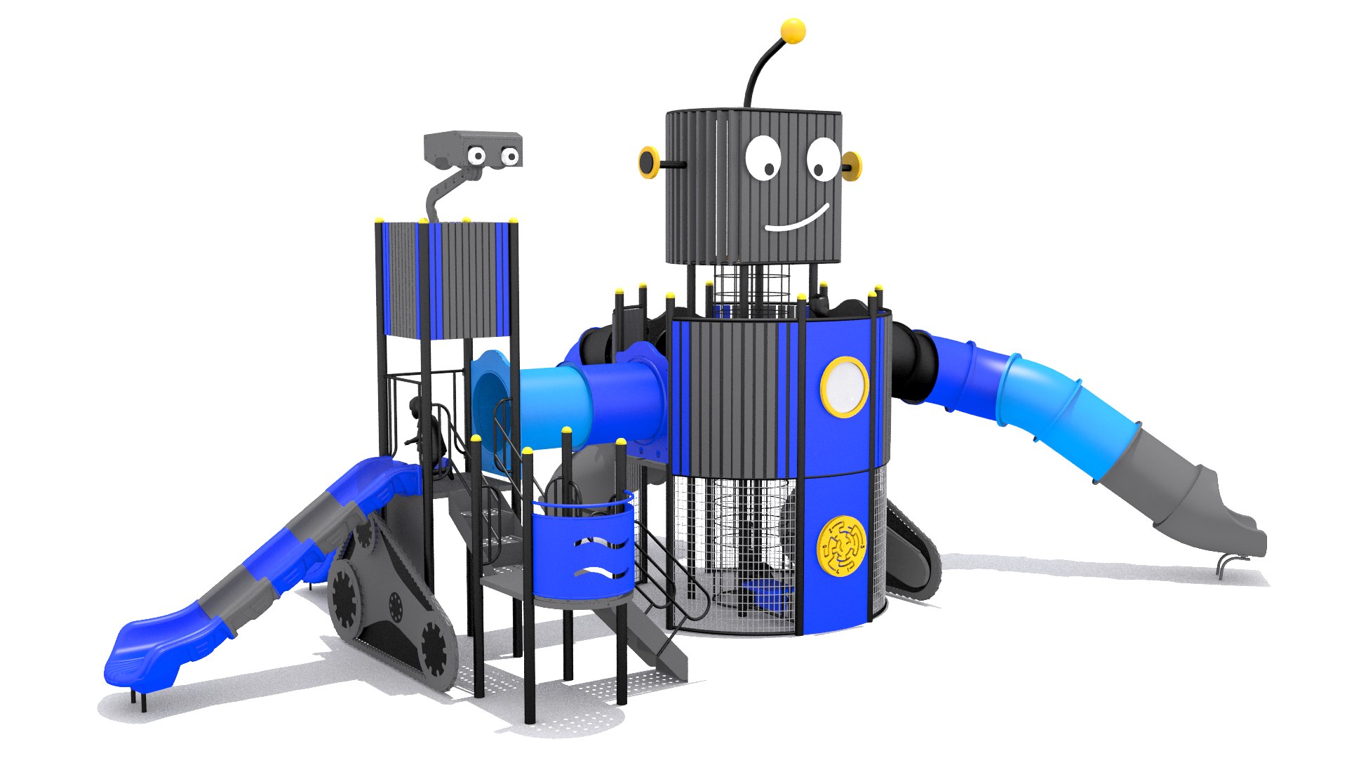 Robot Playground 3D Model - TurboSquid 1779210