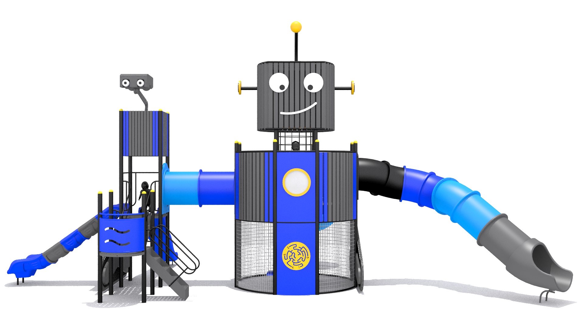 Robot Playground 3D Model - TurboSquid 1779210