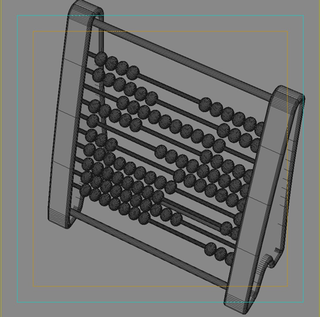 3d Model Abacus 01