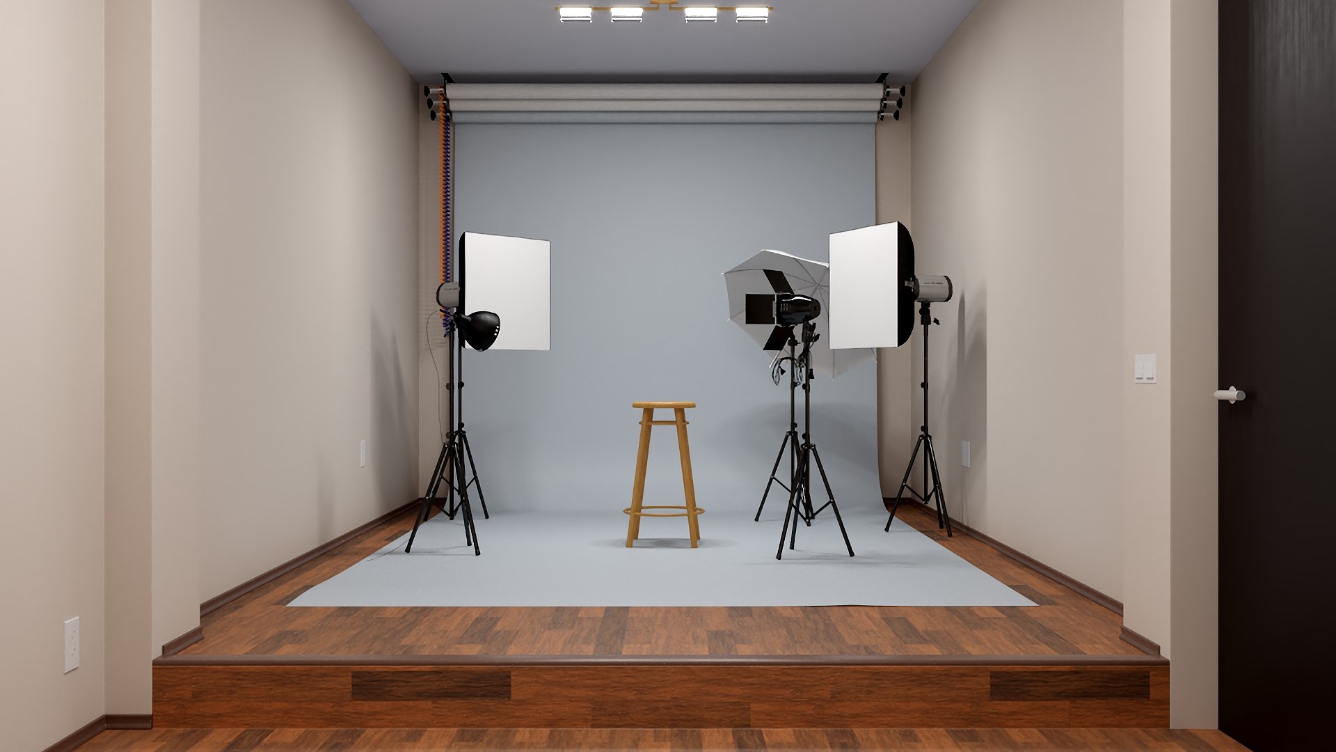 Photography Studio Interior Model - TurboSquid 2269958