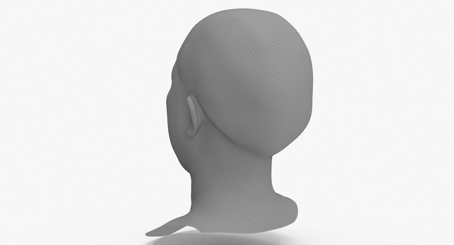 Mei Human Head Cheek Raiser AU6 Clean Scan 3D Model - TurboSquid 1740529