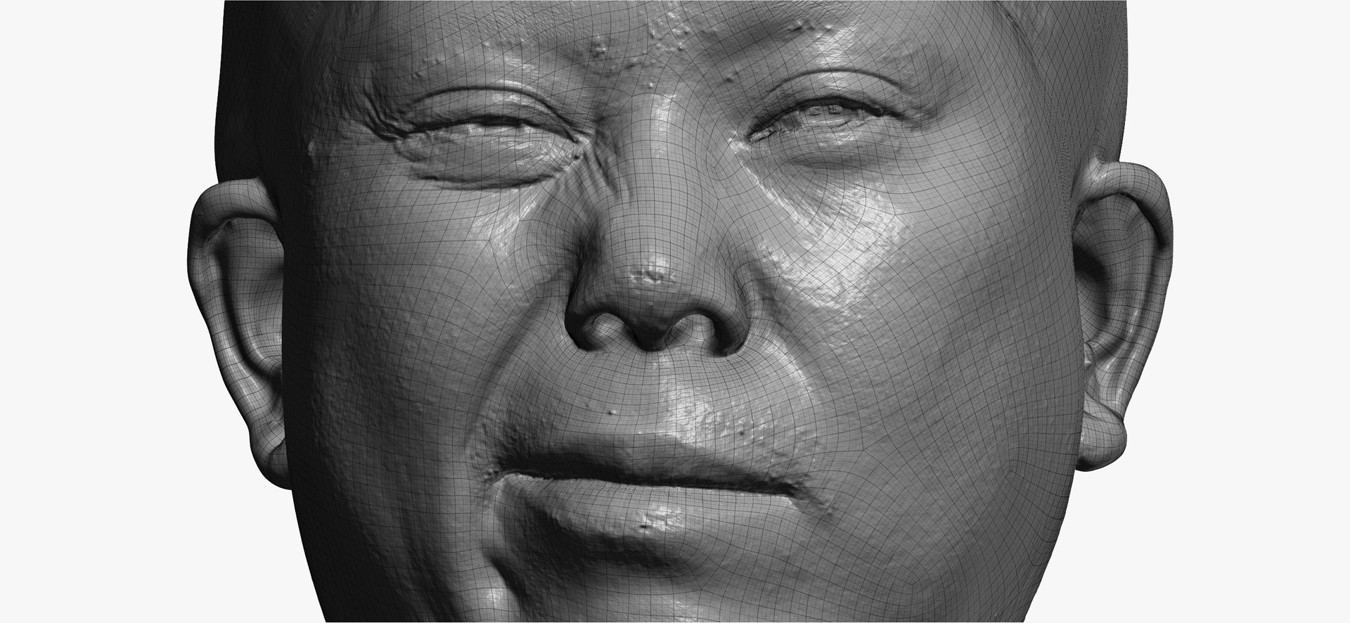 Mei Human Head Cheek Raiser AU6 Clean Scan 3D Model - TurboSquid 1740529