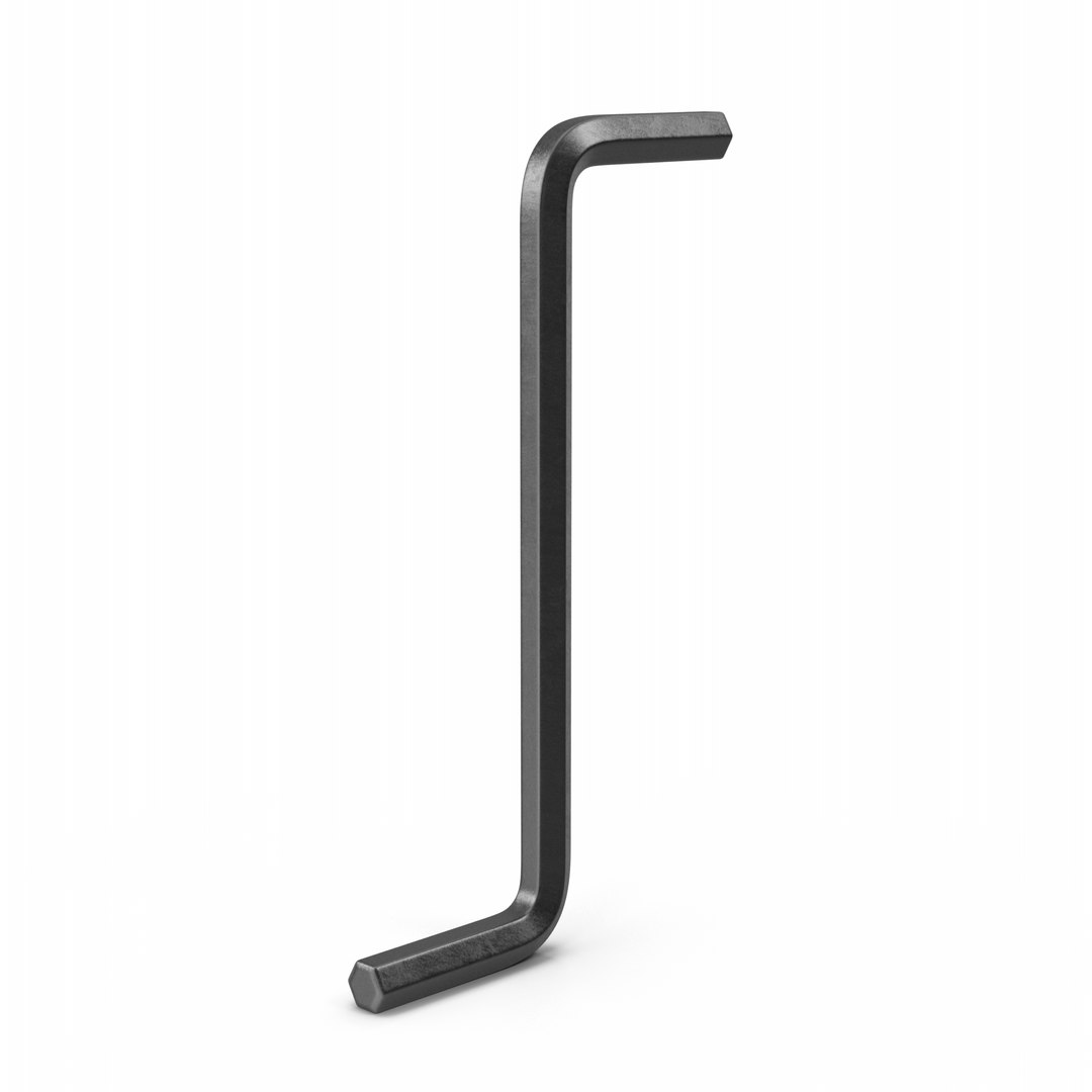 3D Model Hexagonal Allen Key - TurboSquid 1917978