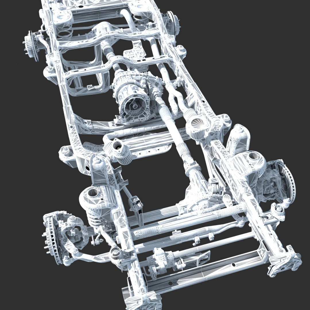 3d suv chassis