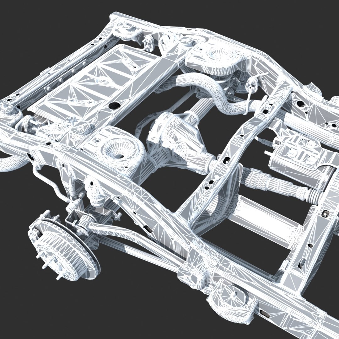 3d suv chassis